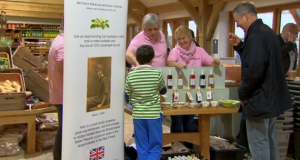 Jayne Mugridge from Yarty makes an orange and lemon cordial on James ...